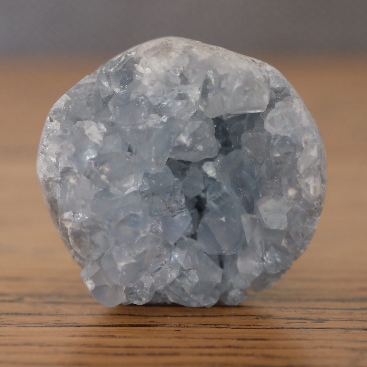 Blue Celestite Cluster Sphere – Words of Wisdom