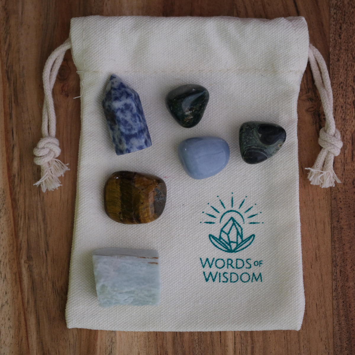 Courage Crystal Wisdom Kit – Words of Wisdom
