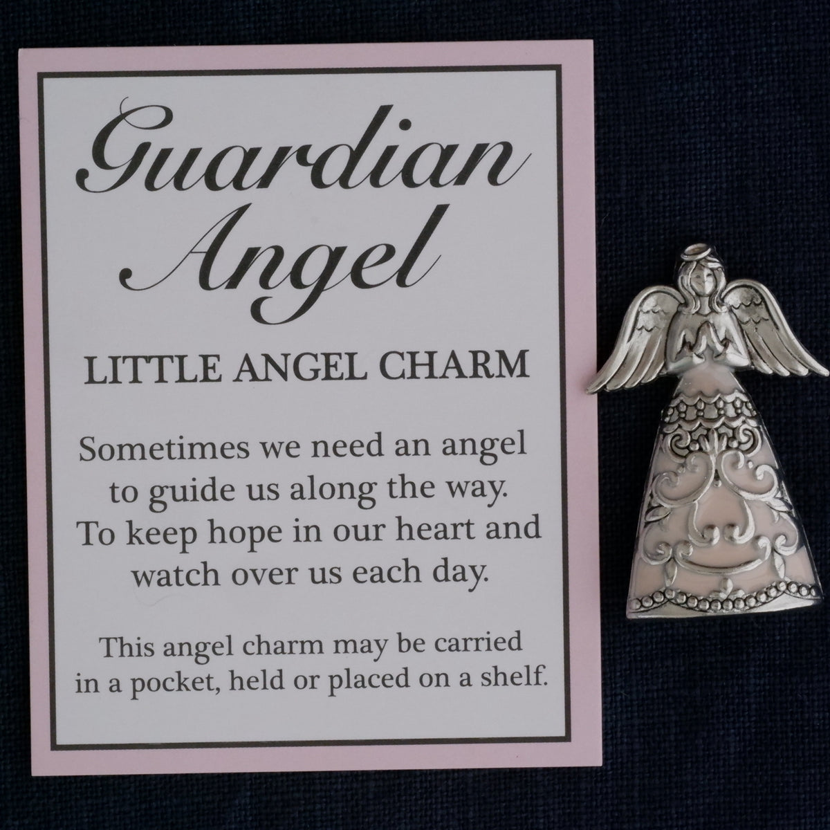 Guardian Angel Charm – Words of Wisdom