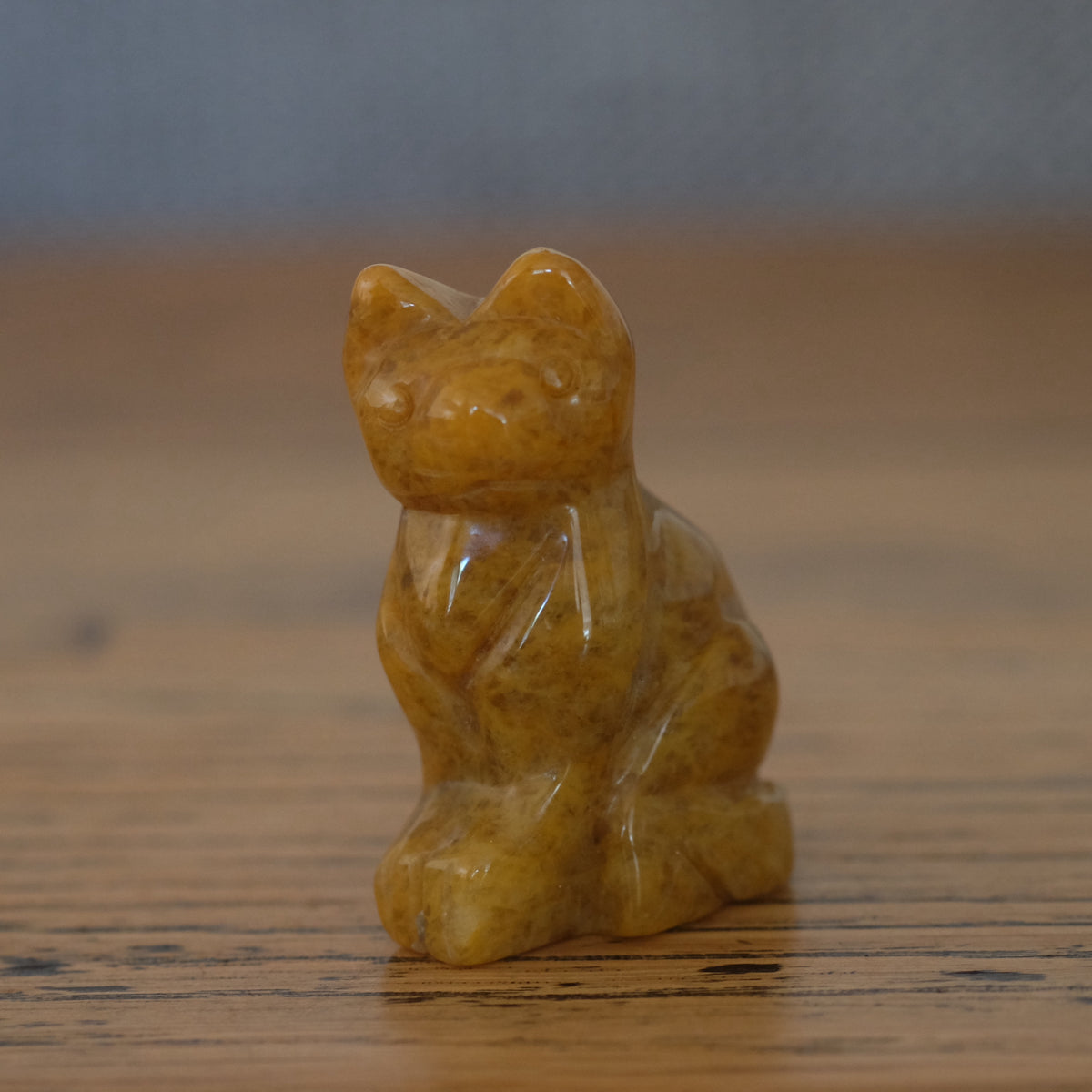 Yellow Jade Cat – Words of Wisdom